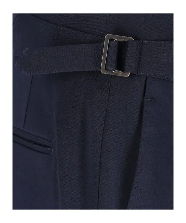 VIVIENNE WESTWOOD High Waisted Straight Leg Trousers