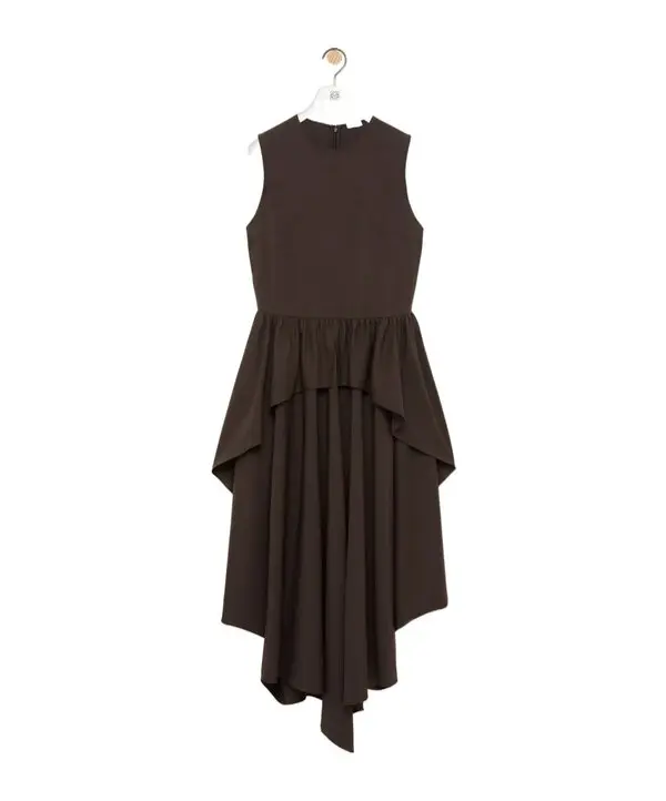 Loewe Asymmetric Ruffled Dress