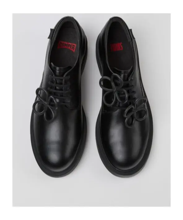 Camper Round Toe Lace-up Oxford Shoes