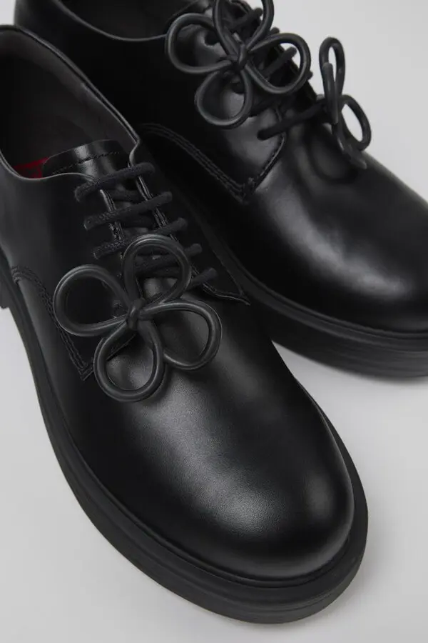Camper Round Toe Lace-up Oxford Shoes