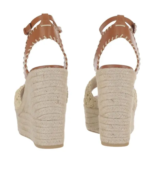 Versace La Medusa Wedge Sandals - No