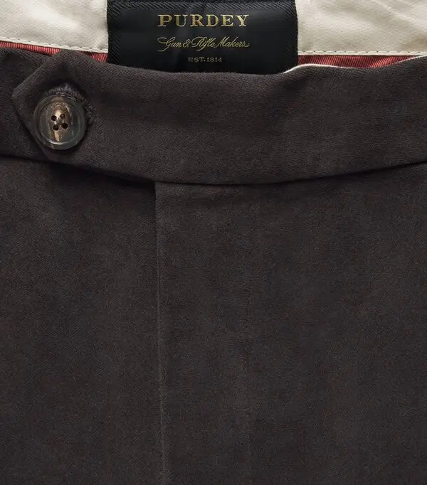 Purdey Cotton Moleskin Breek Trousers