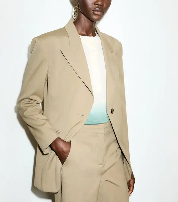 Max & Co. Single-breasted Blazer With Peak Lapels
