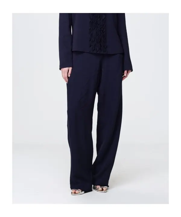 Emporio Armani Pleated Straight-leg Pants