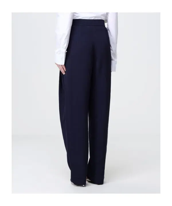 Emporio Armani Pleated Straight-leg Pants