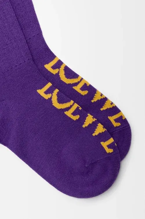 Loewe Wool Jacquard Stockings