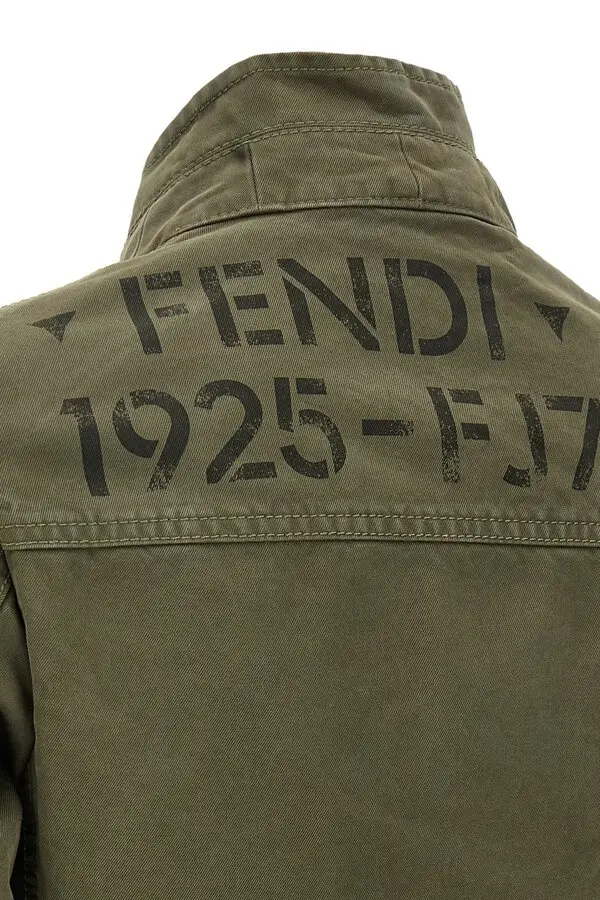 Fendi Cotton Drill Jacket
