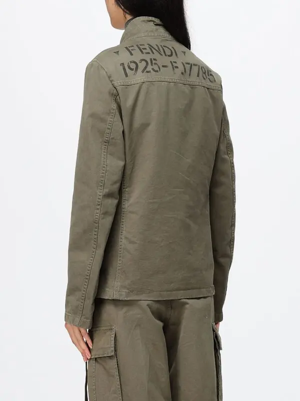 Fendi Cotton Drill Jacket
