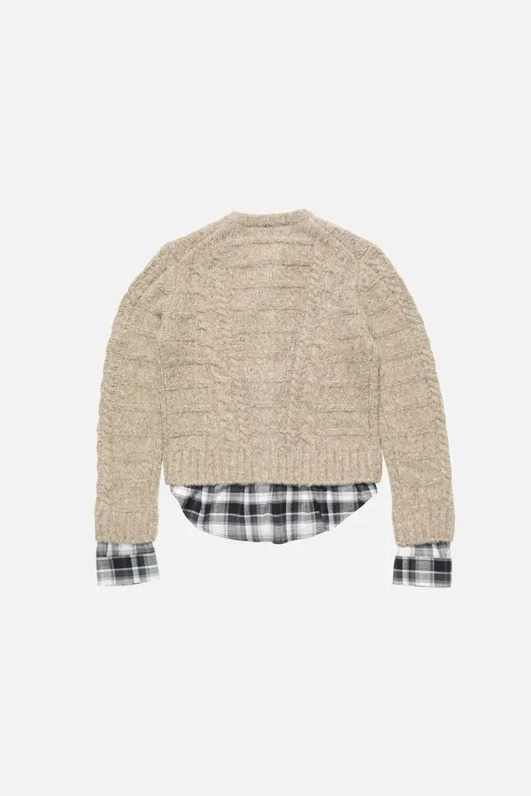 Acne Studios Cable Knit Cardigan