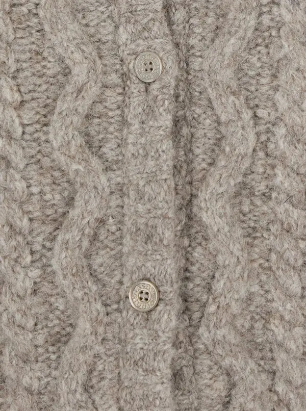Acne Studios Cable Knit Cardigan