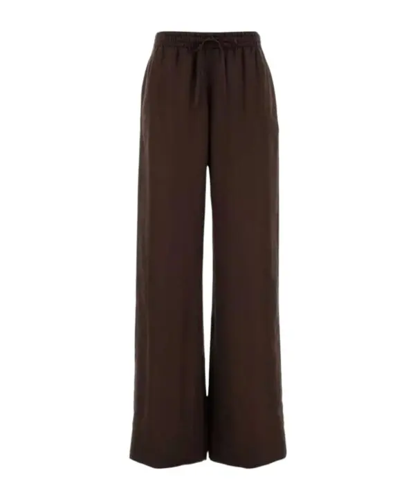 Stella McCartney Stars Jacquard Wide-leg Pants - Brown