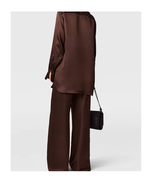Stella McCartney Stars Jacquard Wide-leg Pants