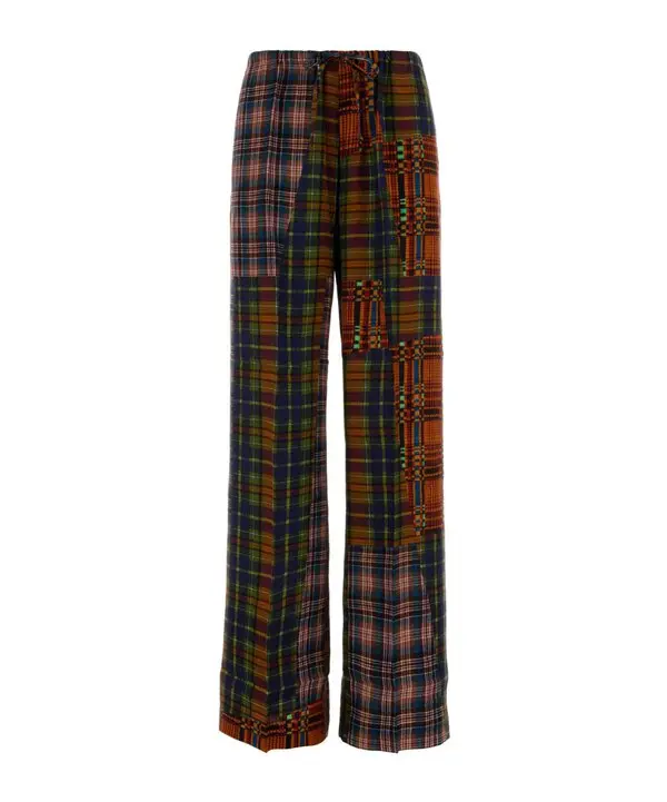Dries Van Noten Elasticated Viscose Pants