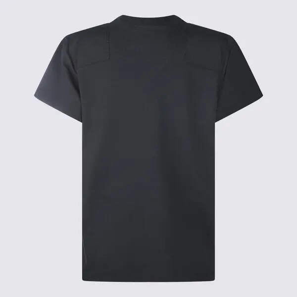 Phoebe Philo Crew Neck T-shirt With Shoulder Patch Detailing