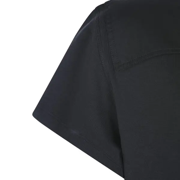 Phoebe Philo Crew Neck T-shirt With Shoulder Patch Detailing