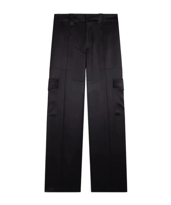 Phoebe Philo Belt Loop Casual Pants - Black