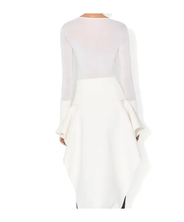 Alaïa Merino Crew Neck Top