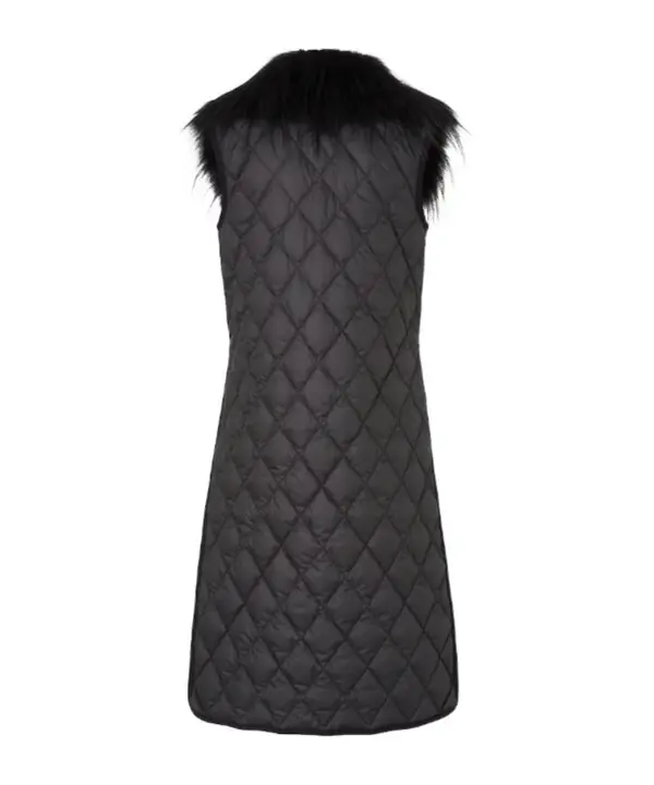 Fendi Nylon And Fox Fur Gilet