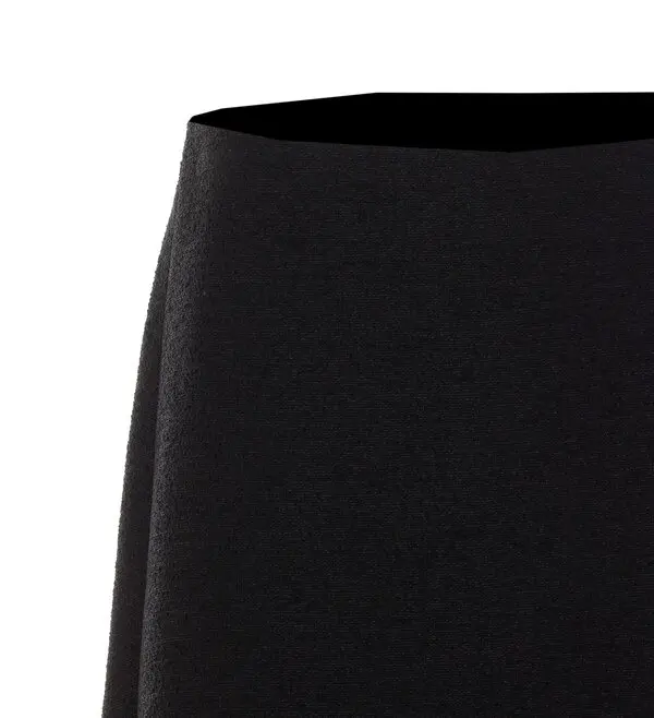 Fendi Wool Bouclé Midi Skirt