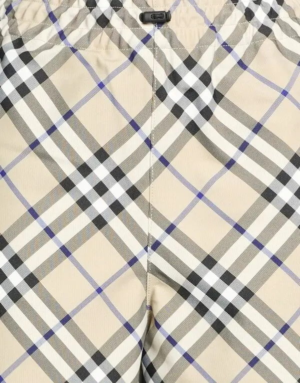 Burberry Printed Plaid Shorts