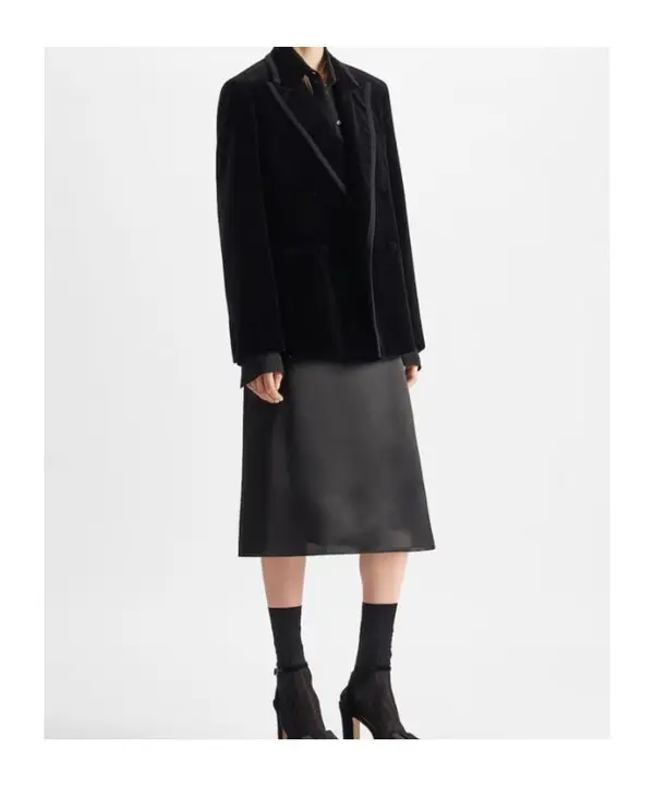 Fendi Silk Georgette Midi Shirt Dress