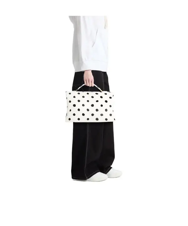 Marni Large Polka-dot Tote Bag