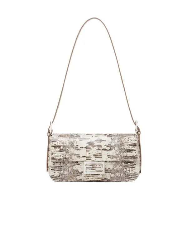 Fendi Baguette 26424 -coloured Lizard-leather Bag
