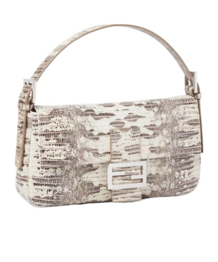 Fendi Baguette 26424 -coloured Lizard-leather Bag