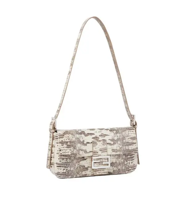 Fendi Baguette 26424 -coloured Lizard-leather Bag