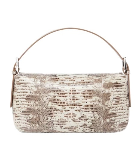 Fendi Baguette 26424 -coloured Lizard-leather Bag