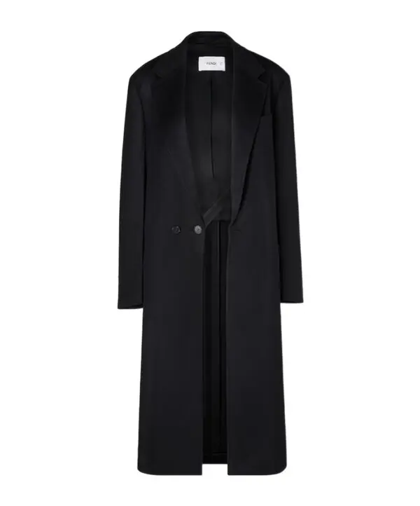 Fendi Cashmere Single-breasted Coat