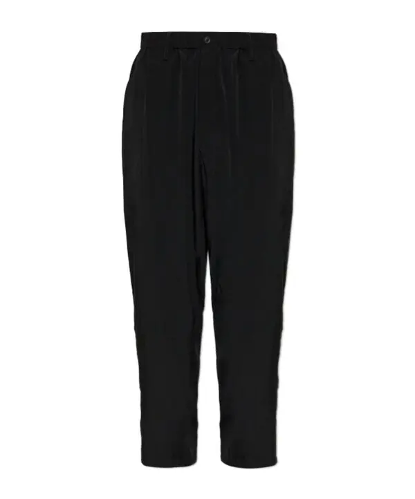 Yohji Yamamoto Double Stitch Elastic Waist Trousers