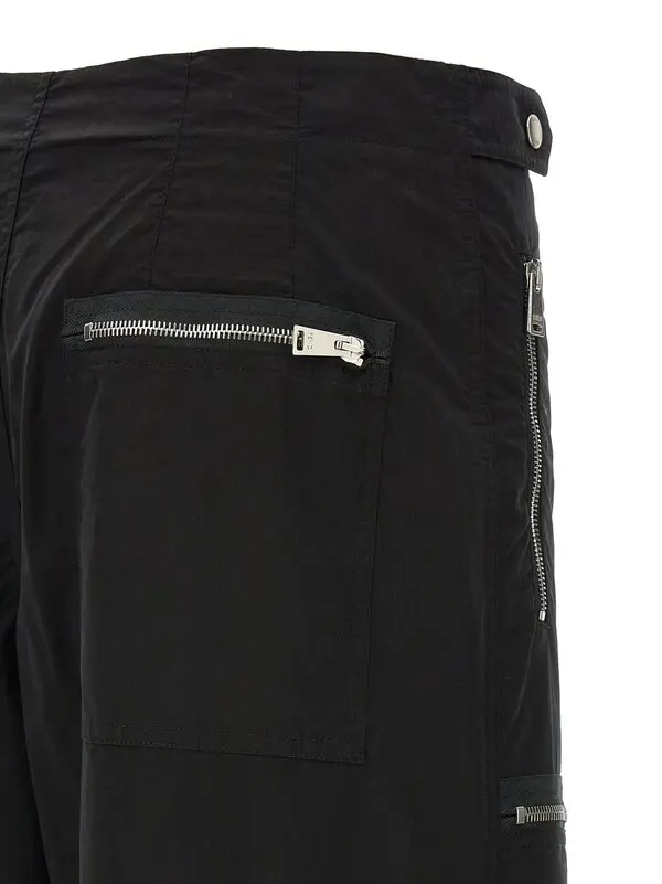 Fendi Parachute Canvas Trousers - Black