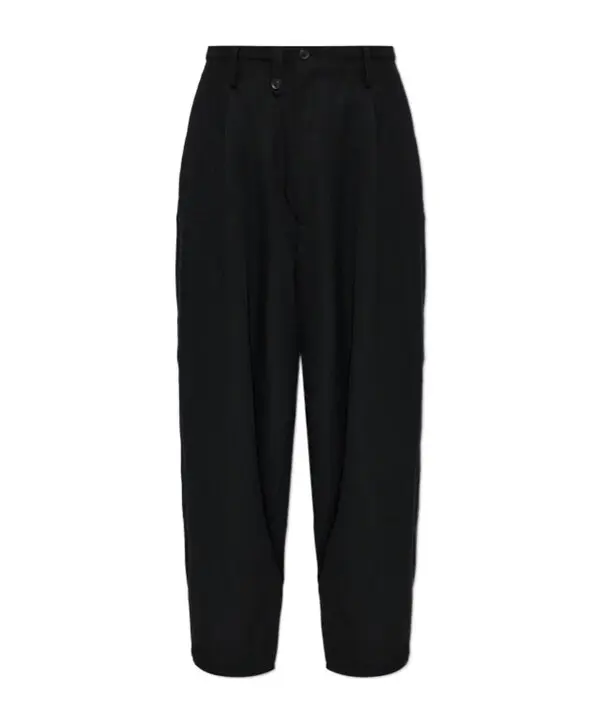 Yohji Yamamoto New Standard Relaxed Wool Trousers