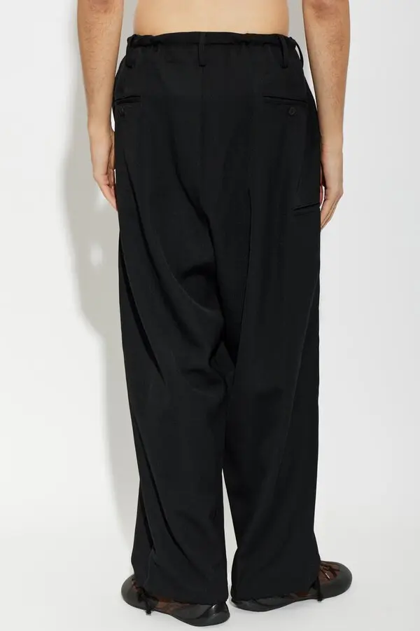 Yohji Yamamoto New Standard Relaxed Wool Trousers