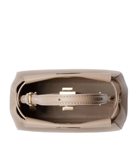 Fendi My Peekaboo Xs Dove Leather Bag