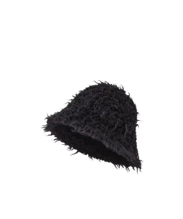 Fendi Dome-shaped Bell Hat - Black
