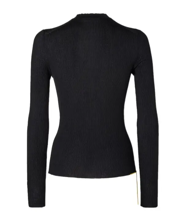 Fendi Sweater Wool Ribbed Sweater