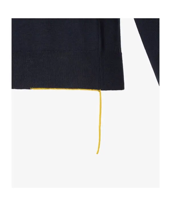 Fendi Navy Wool Cardigan