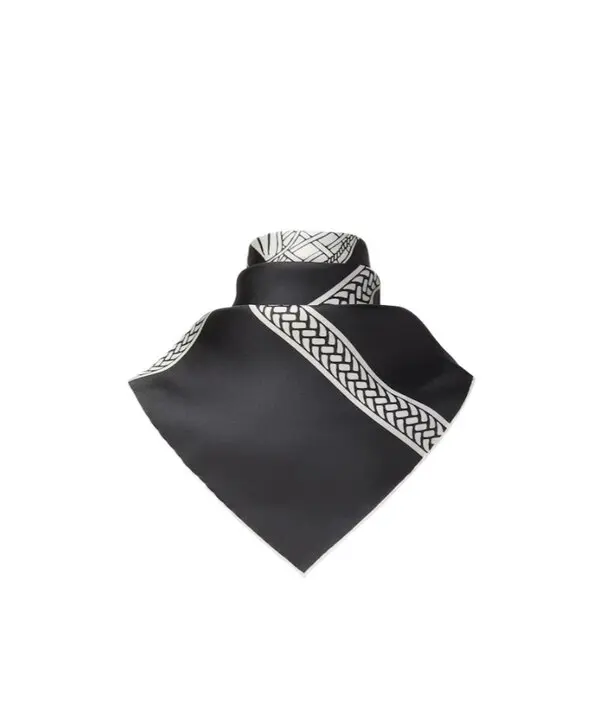 Fendi Selleria Foulard Printed Silk Foulard