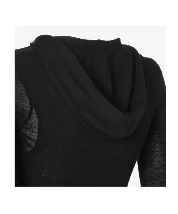 Fendi Long Sleeve Wool Yarn Midi Dress