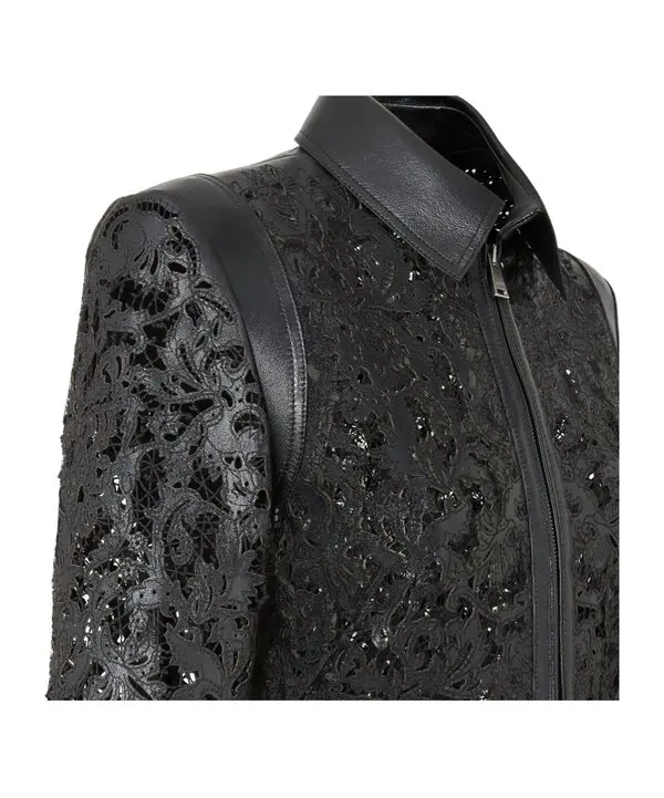 Fendi Macrame Leather Dress