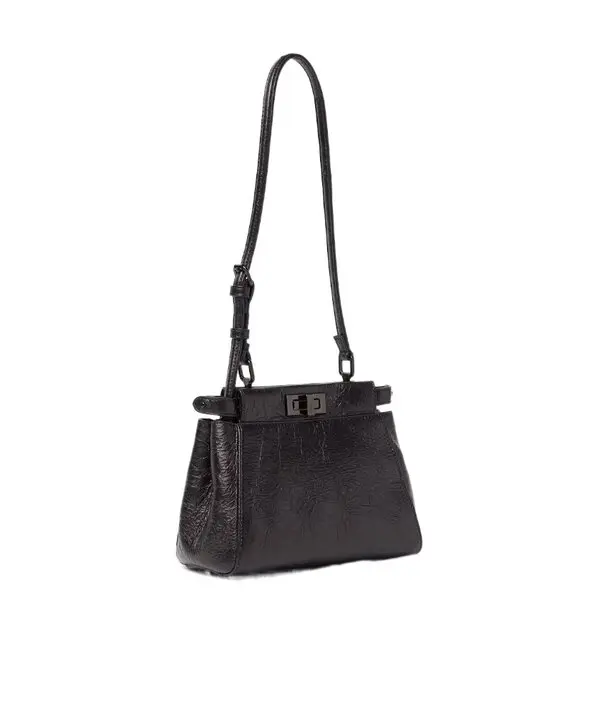 Fendi Crackled Leather Bag
