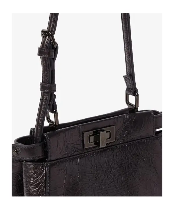 Fendi Crackled Leather Bag