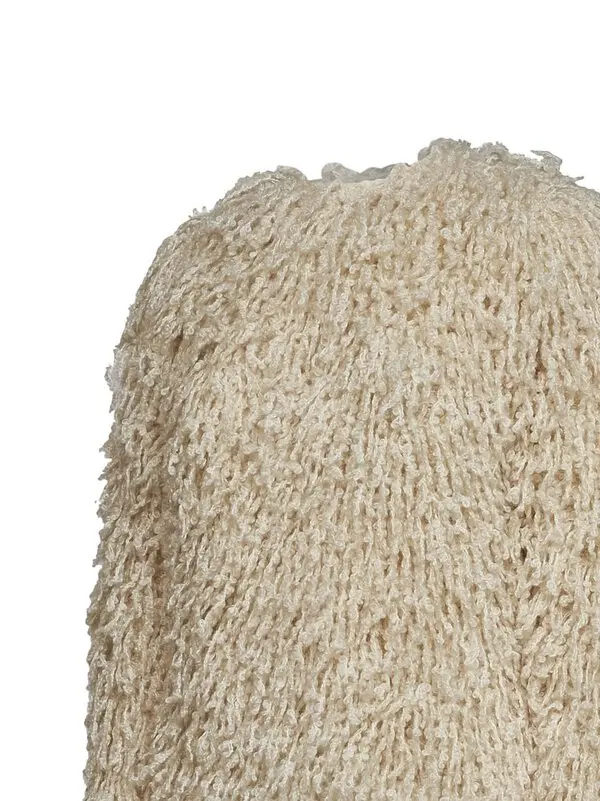 Fendi Cashmere And Mohair Jacket - Ivory