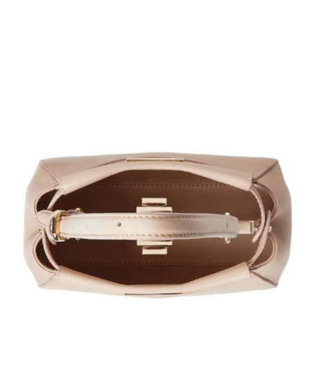 Fendi My Peekaboo Xs Beige Leather Bag