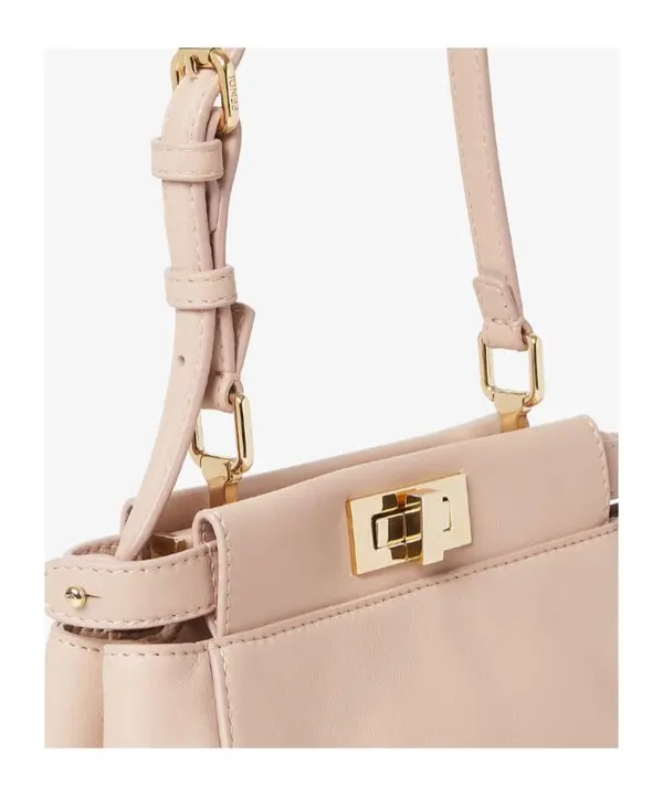 Fendi My Peekaboo Xs Beige Leather Bag