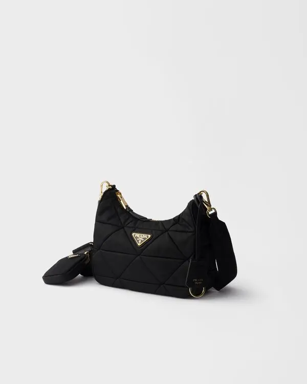 Prada Quilted Re-nylon Shoulder Bag