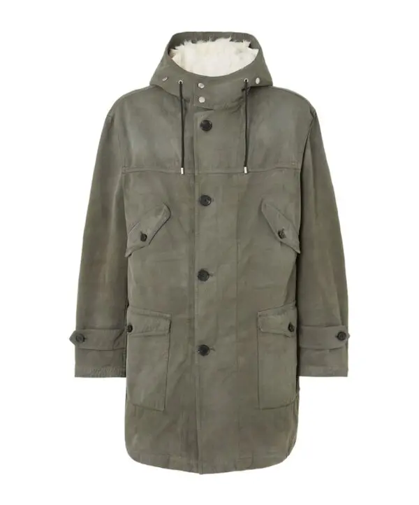 Fendi Patchwork Cotton Parka