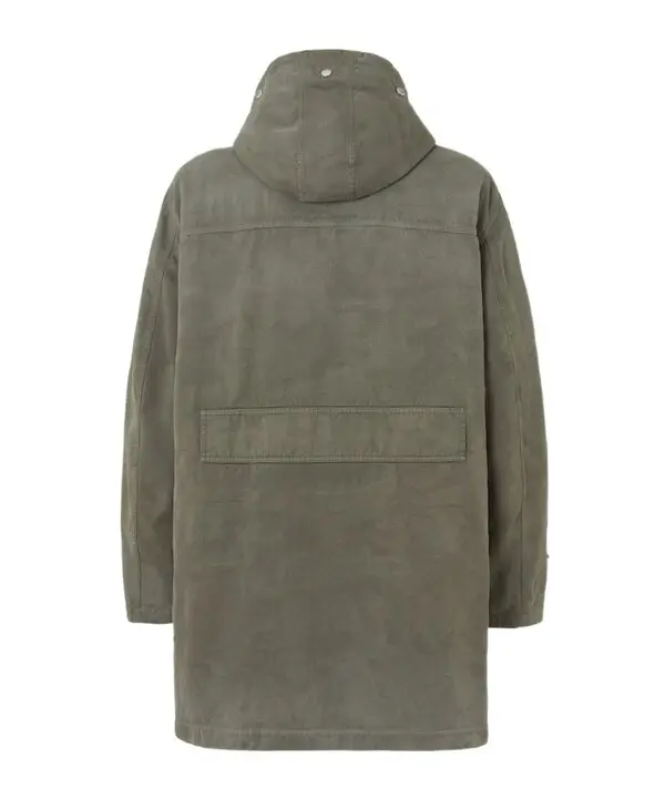 Fendi Patchwork Cotton Parka